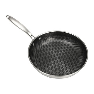 12 Inch Stainless Steel Nonstick Frying Pan - Bed Bath & Beyond - 40356165