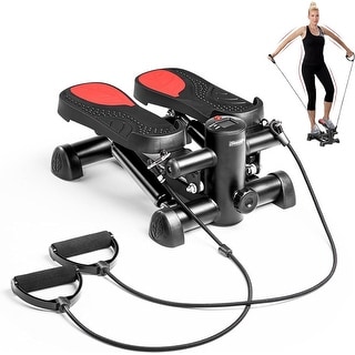 Mini Stepper Stair Stepper with Widened Foot Plate and Floor Mat - Bed ...