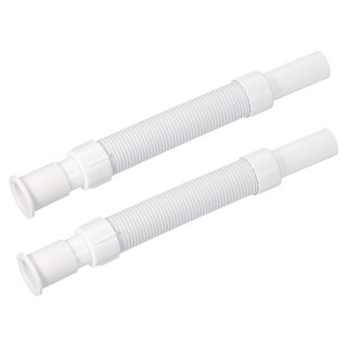 2Pcs Plastic Anti-Odor Drain Pipe Expandable Tubing Drainage Pipe ...