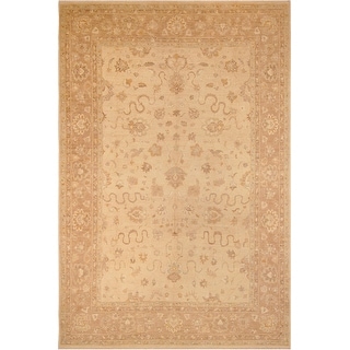 Classic Ziegler Kendra Tan Brown Hand-knotted Wool Rug - 9 ft. 11 in. x ...