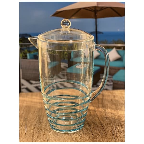plastic pitcher with spout