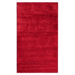 2' x 8' Red Modern Shimmery Runner Rug - Bed Bath & Beyond - 35281754