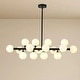 16 Light Modern Sputnik Chandelier Kitchen island Pendant Lights island ...