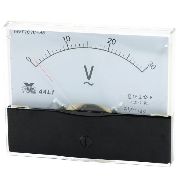 Measurement Tool Analog Panel Voltmeter AC 0 - 30V Measuring Range - AC ...