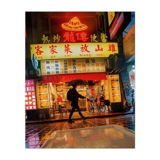 Taipei City Taiwan Zhongshan Cyberpunk Photography Art Print/Poster ...