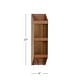 Brown Metal Industrial Wall Shelf 29 x 9 x 5 - 9 x 5 x 29 - Bed Bath ...