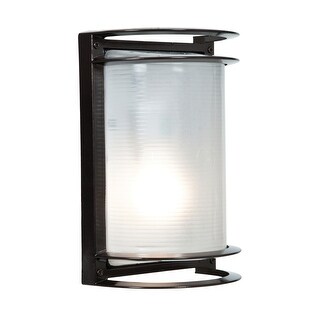 Access Lighting Nevis Single Light 10-1/2" High LED Outdoor Wall - Bed ...