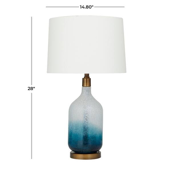 Chic Glass Ombre Table Lamp (Set of 2) - Blue or Gray - Bed Bath ...