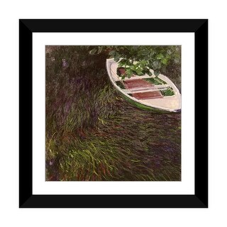 iCanvas "The Rowing Boat, c.1889-1890 " by Claude Monet - Bed Bath ...