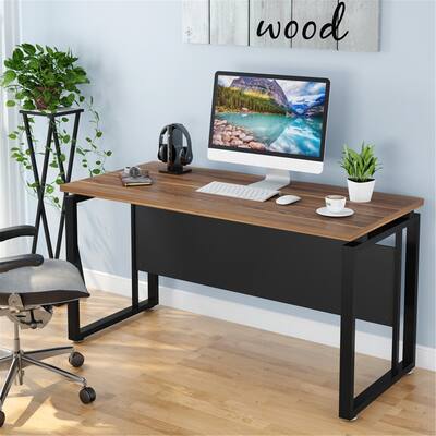 55 Inches Computer Desk Writing Desk - Overstock - 32475976