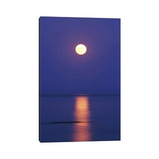 iCanvas "Full Moon Over The Sea" by Mike Kiev Canvas Print - Bed Bath ...