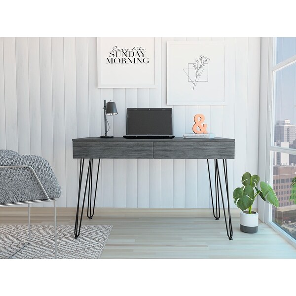 Small desk with hairpin legs store