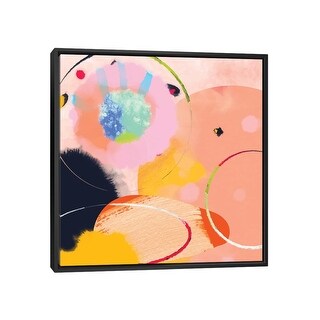 iCanvas "Circles Abstract" by Ana Rut Bre Framed Canvas Print - Bed ...