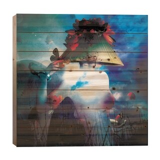 Interlude Print On Wood by Mario Sanchez Nevado - Multi-Color - Bed ...