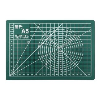 Self-Healing Cutting Mat, 9x6" Single Sided w Grid PVC Desk Mat 2Pcs ...