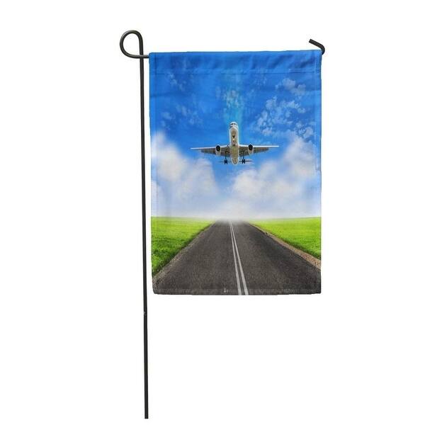 Landing Of Passenger Plane And Blue Sky With Clouds Airplane Aircraft ...