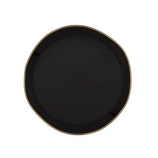 Good Morning Plate Black - Black - Bed Bath & Beyond - 40886959