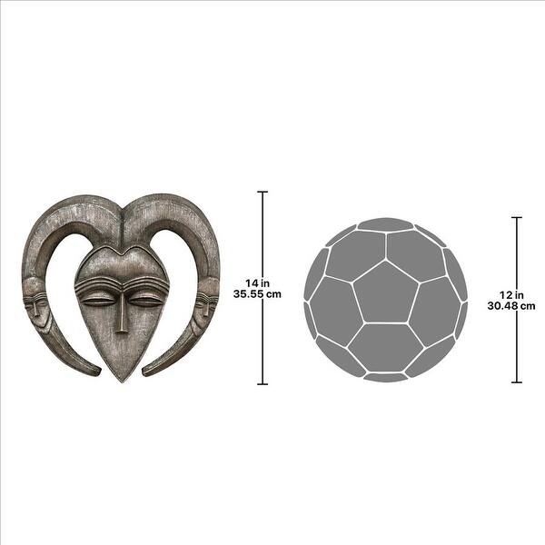 Design Toscano African Tribal Wall Mask: Kwele - Bed Bath & Beyond ...