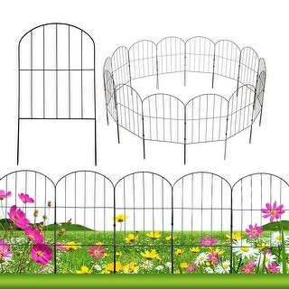 28Pcs Outdoor Garden Fence Removable Foldable Outdoor Fence - Bed Bath ...