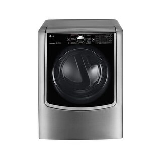 LG DLEX9000V 9.0 Cu. Ft. Mega Capacity TurboSteam? Electric Dryer with ...