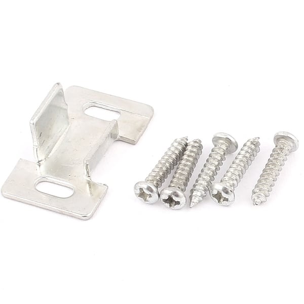 Metal Strike Plate Roller Spring Catch Silver Tone for Cabinet Door ...