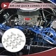 Push to Connect Air Fittings 5/32" t Type Air Line Quick Joint Plastic ...