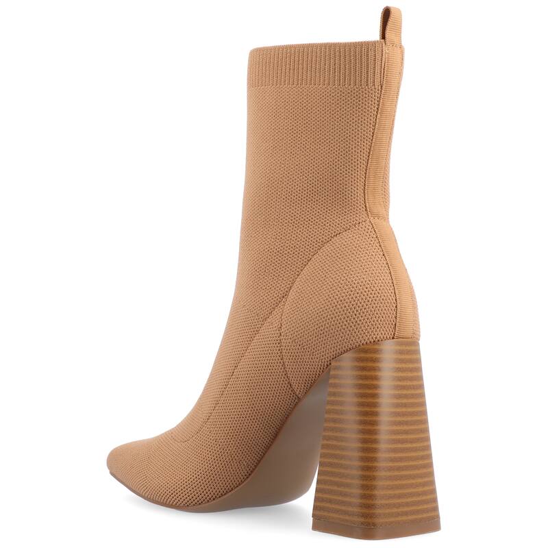 Journee Collection Medium and Wide Width Women's Noralinn Booties ...