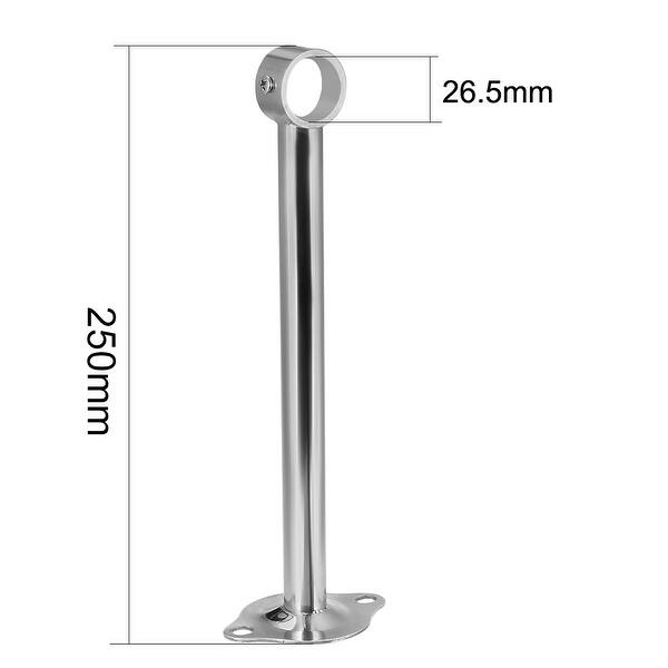 Pipe Bracket26.5mm DiaCeiling Mounting Rail Rod Support Socket 2pcs ...