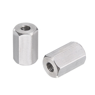 304 Stainless Steel Metric All Thread Rod Hex Coupling Nut with ...