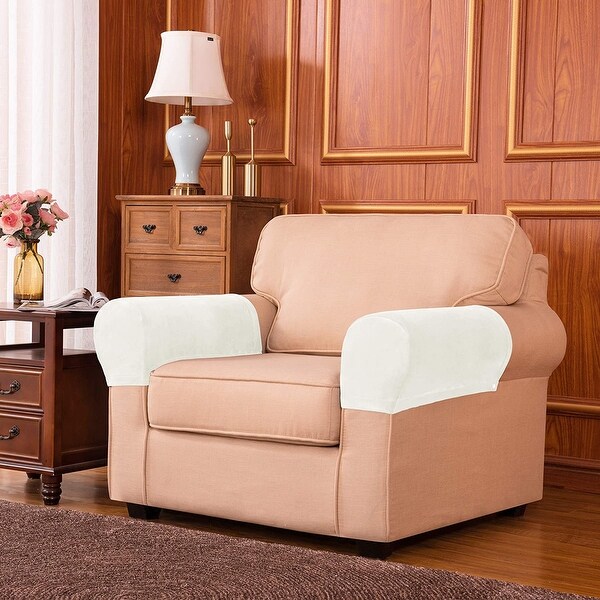 Subrtex Velvet Armrest Covers Spandex Stretch Furniture Protector On Sale Bed Bath Beyond 32612981