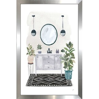 "Lulus Powder Room II (Vertical)" Print on Acrylic - Bed Bath & Beyond ...
