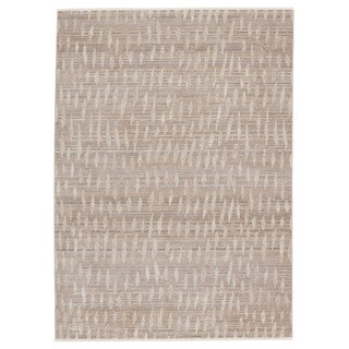 Kevin O'Brien by Jaipur Living Migration Tribal Gray/ Tan Area Rug ...