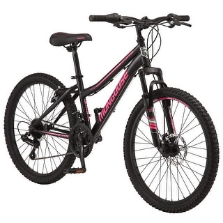 Excursion Mountain Bike, 24-inch wheel, 21 speeds, black - Bed Bath ...