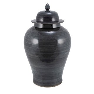 Iron Gray Temple Jar Medium - Bed Bath & Beyond - 31522696