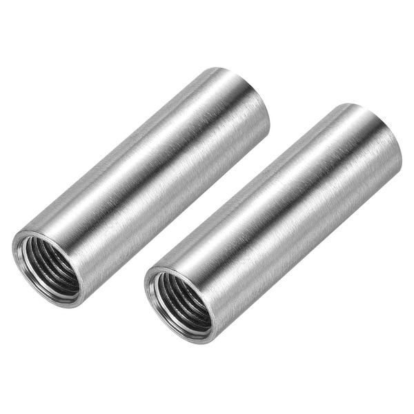 2x 304 Stainless Steel G1/4 Female DN8 Straight Pipe Coupling Fitting ...