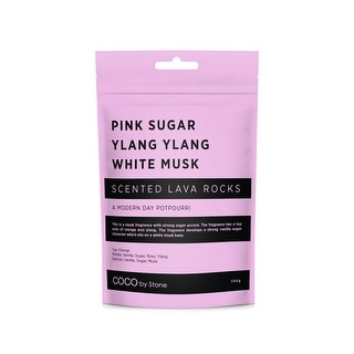 COCO By StoneScented Lava Rocks Pink Sugar | Ylang Ylang | White Musk ...