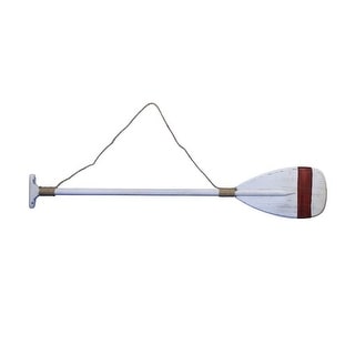 Wooden Manhattan Beach Decorative Rowing Boat Paddle With Hooks 50 ...