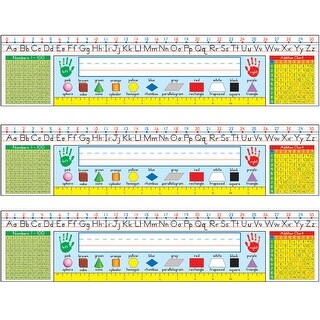 Traditional Manuscript Nameplates, Grade 1-3, 36 Per Pack, 3 Packs ...