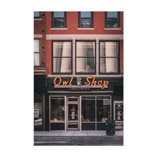 Worcester Massachusetts Owl Shop Worcester Building Art Print/Poster ...