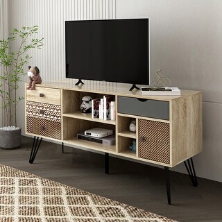 47-inch Bohemian Storage TV Stand - Bed Bath & Beyond - 37685416