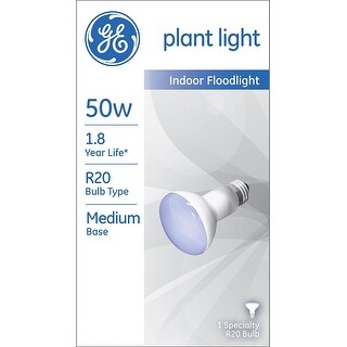 GE Lighting 14888 Incandescent Medium Base R20 Reflector Plant Light ...