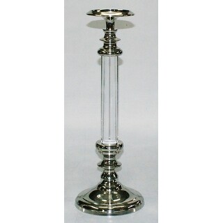 Heim Concept 17" Lucille Pillar/Taper Candle Holder - Bed Bath & Beyond ...