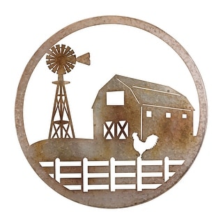 Circle Barn Wall Decor - Bed Bath & Beyond - 32913013