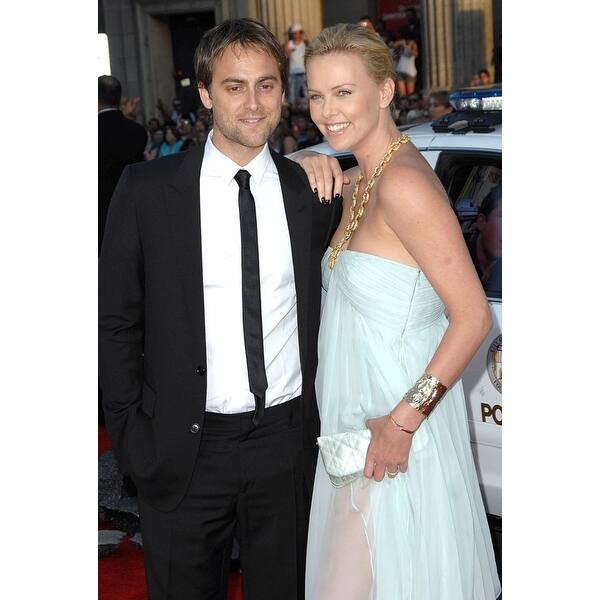 Charlize Theron Stuart Townsend Beach