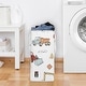 Sweet Jojo Designs Red Blue Construction Truck Boy Foldable Laundry ...