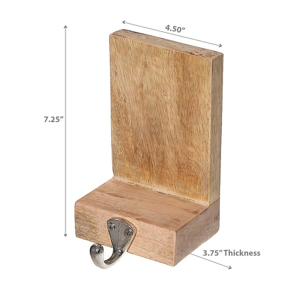 Christmas Natural Wood Stocking Holder - Bed Bath & Beyond - 38431482