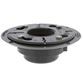 Jones Stephens D50PLP 2 X 3 PVC LOW PROFILE Drain With Stainless Steel ...