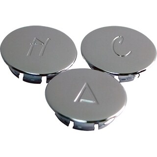 Pfister 131329 Hot/Cold Plastic Button Set for Handles - Bed Bath ...