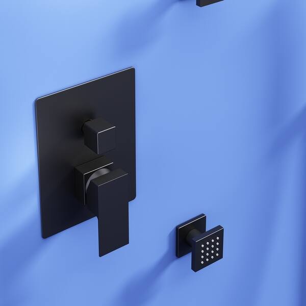 Full Body Shower System with Body Shower Spray Jet Ceiling Shower Head ...