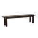 Calandra Farmhouse Wood Dining Bench Vintage Java - Bed Bath & Beyond - 31683778